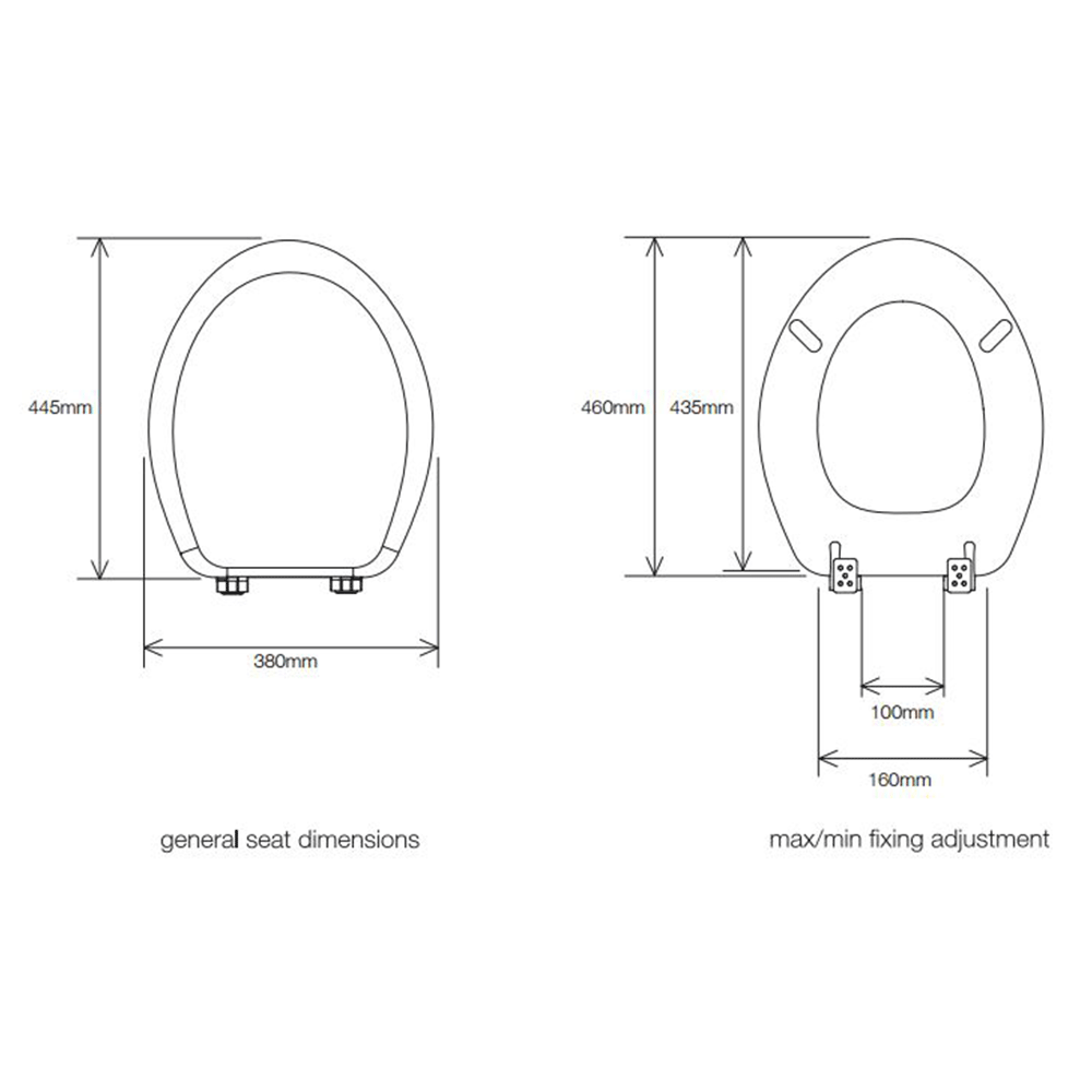 Roper Rhodes Infinity Anti-Bacterial Toilet Seat | Tap Warehouse