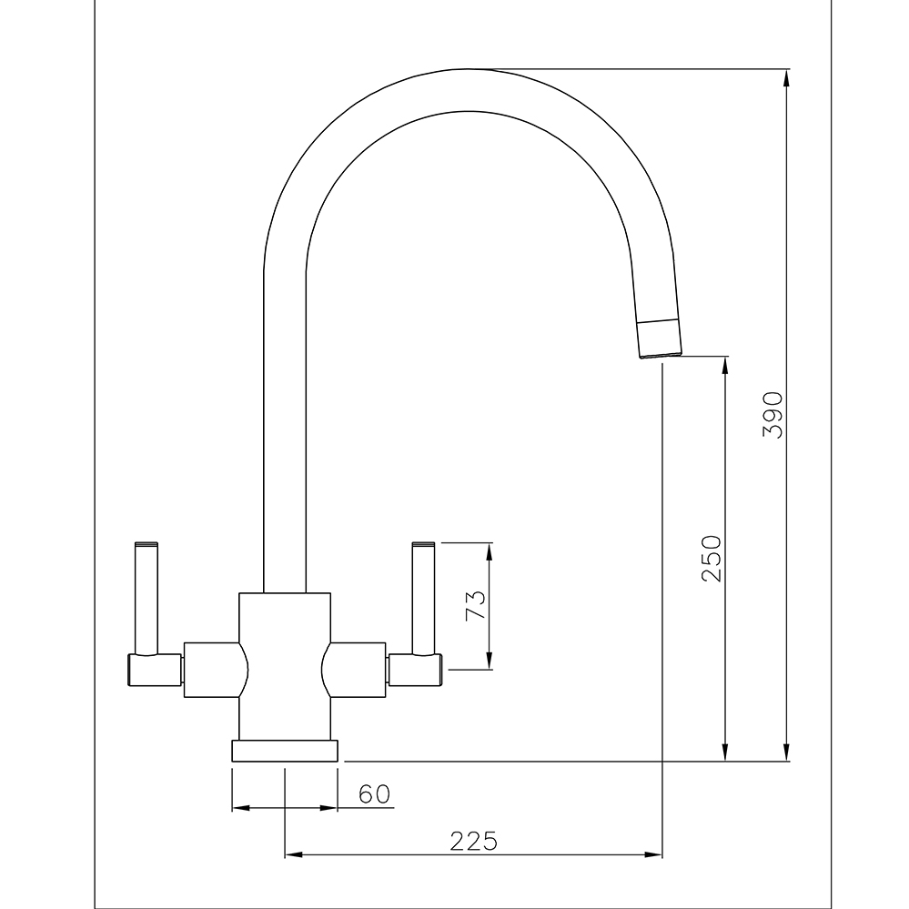 Abode Atlas Aquifier Filtered Water Mono Kitchen Mixer - Chrome | Tap ...