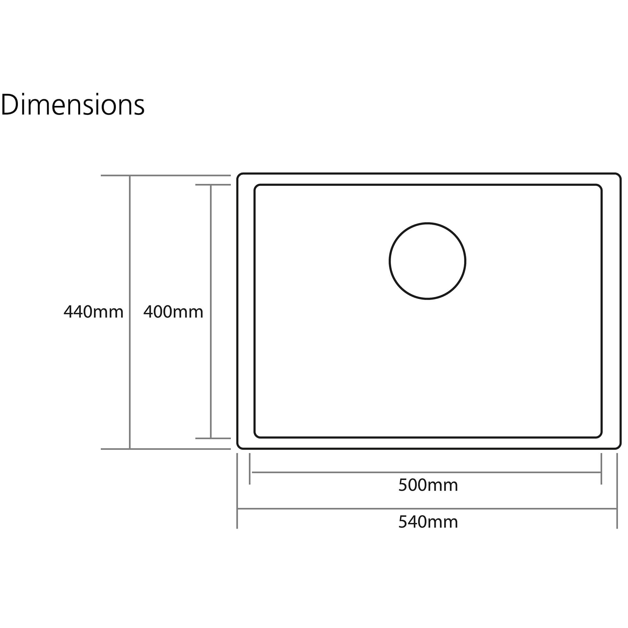 Caple Axle 1 Bowl Inset or Undermount Stainless Steel Sink with Waste ...