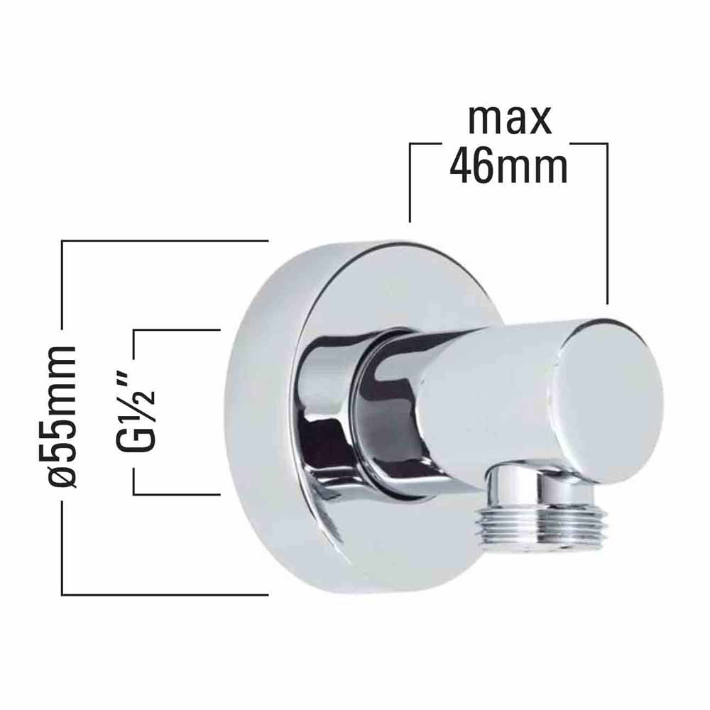 Roper Rhodes Wall Elbow | Tap Warehouse