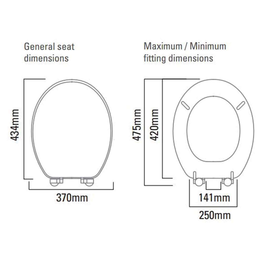 Roper Rhodes Traditional Toilet Seat | Tap Warehouse