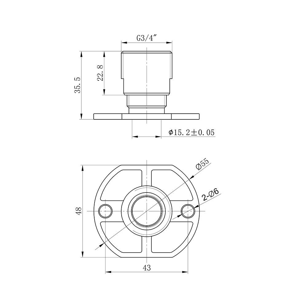Vellamo Fast Fix Bar Shower Valve Fitting Bracket | Tap Warehouse