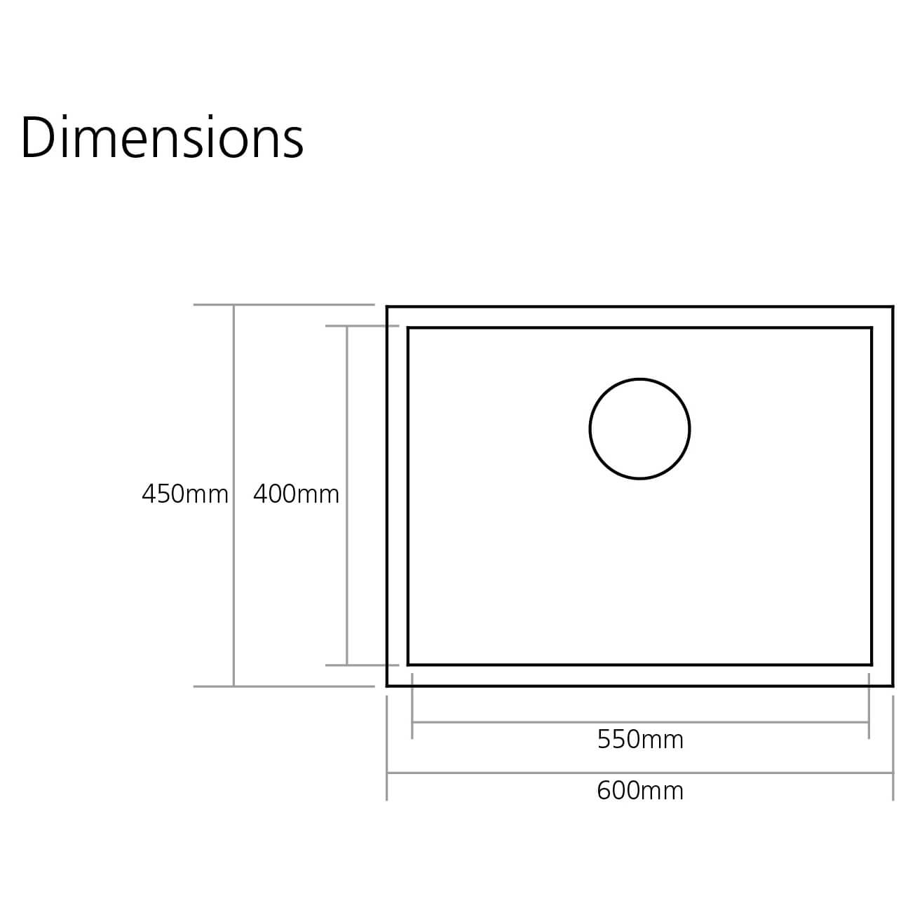 Caple Zero 1 Bowl Inset or Undermount Brushed Stainless Steel Sink ...