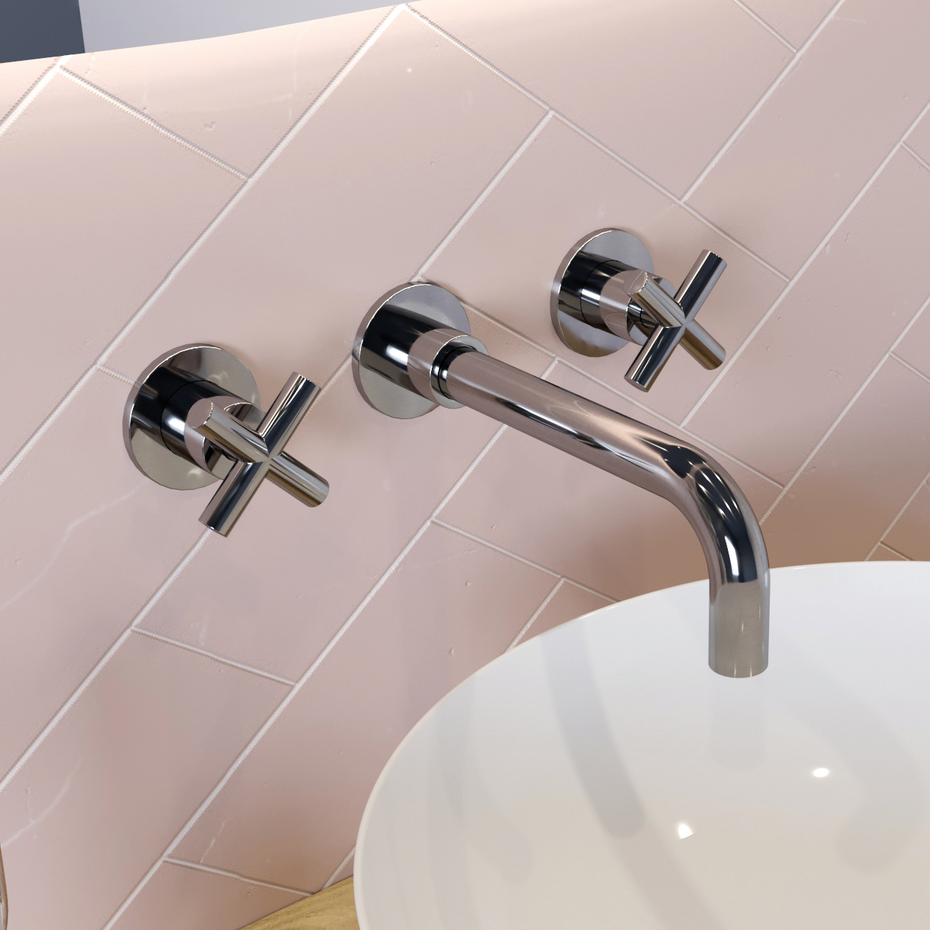 Wall Mounted Bath Taps | Wall Mounted Basin Taps | Tap Warehouse