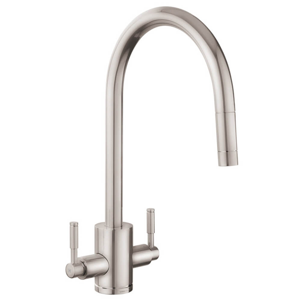 Brushed Metal Kitchen Taps | Steel & Chrome | Tap Warehouse