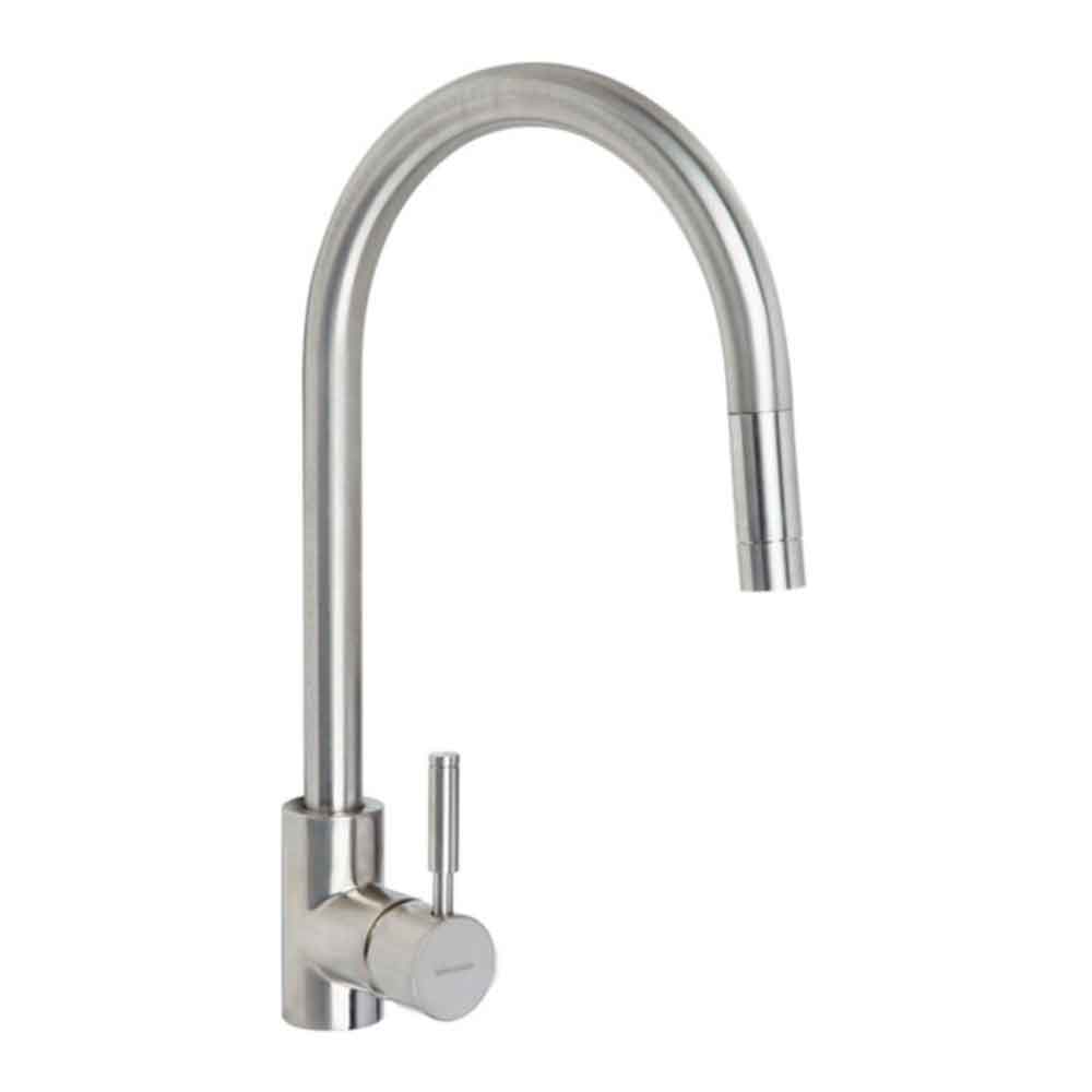 Brushed Metal Kitchen Taps | Steel & Chrome | Tap Warehouse