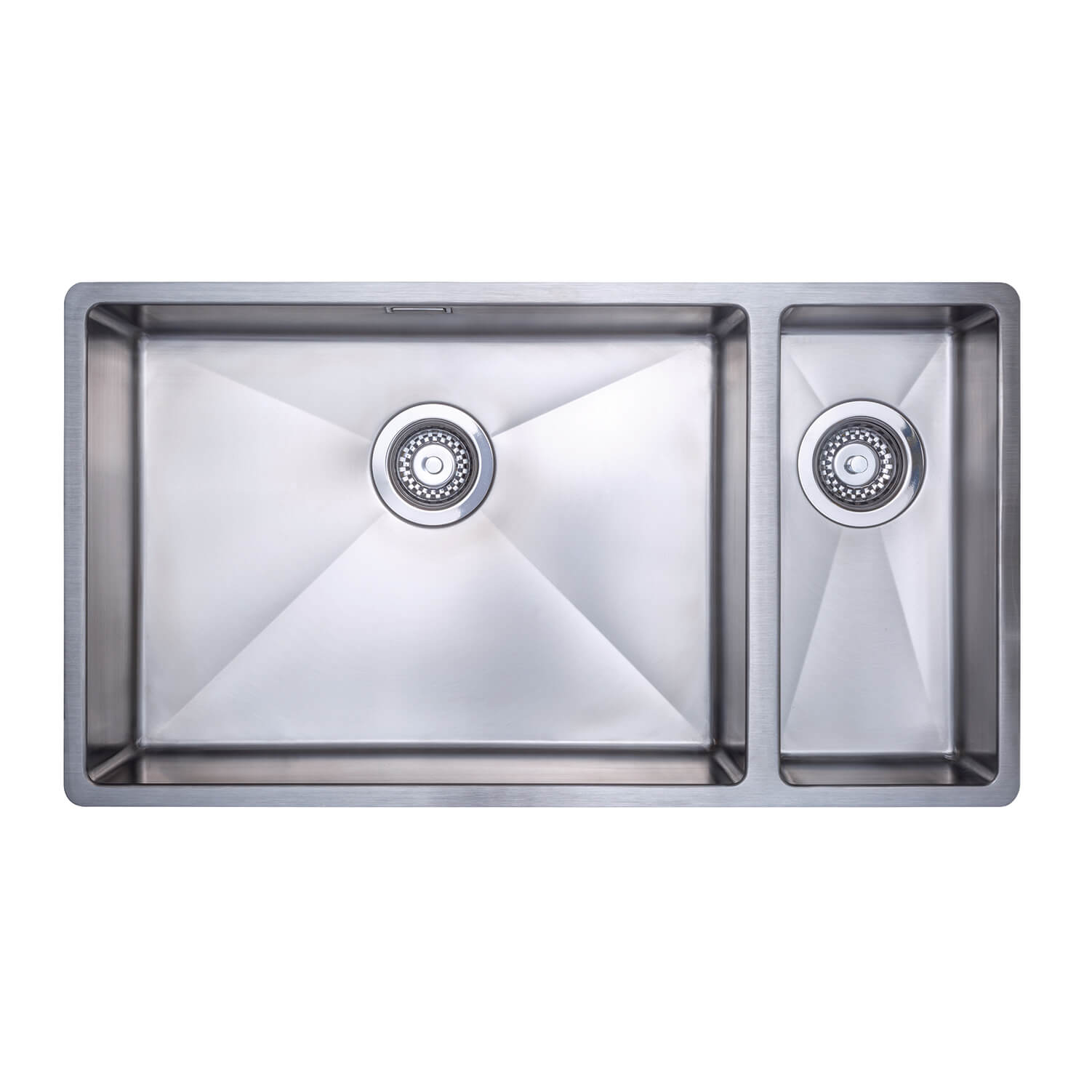Vellamo Designer 1.5 Bowl Inset/Undermount Stainless Steel Kitchen Sink ...