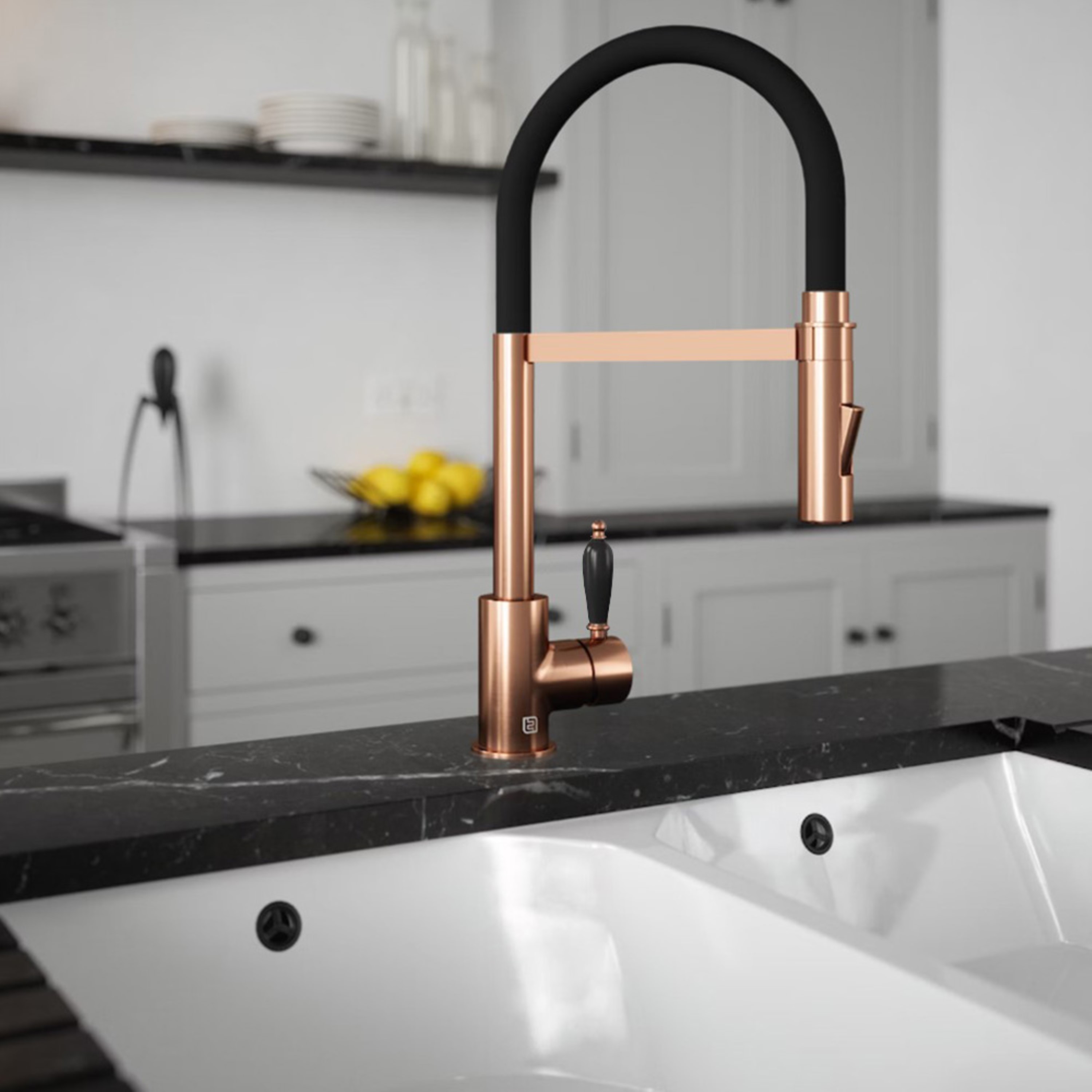 The Tap Factory Vibrance Shaker Mono Pull Out Kitchen Mixer Tap | Tap ...