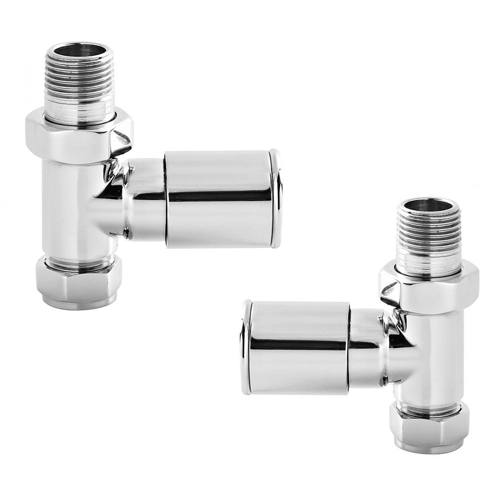 Hudson Reed Modern Straight Radiator Valves | Tap Warehouse